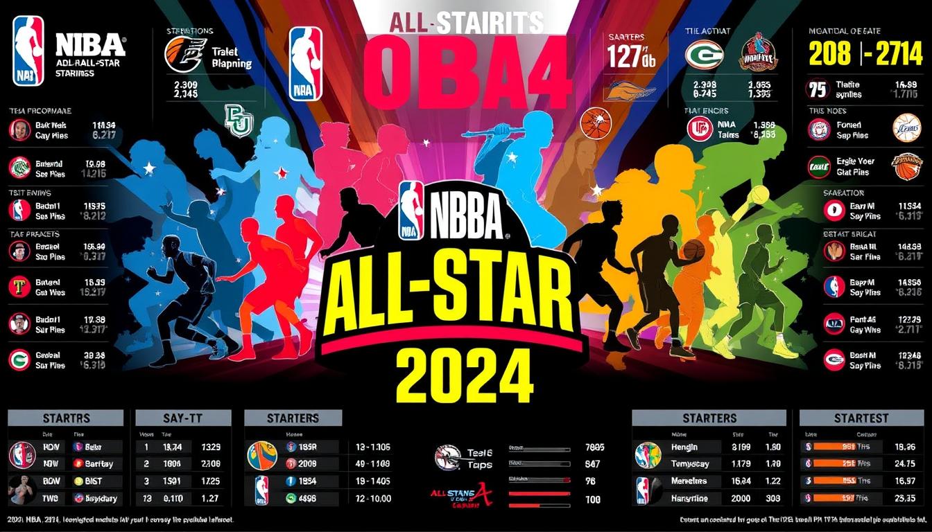 2024 NBA All-Star Game Starters Revealed!