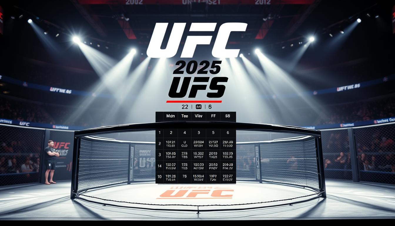 UFC PPV Events 2025 Dates
